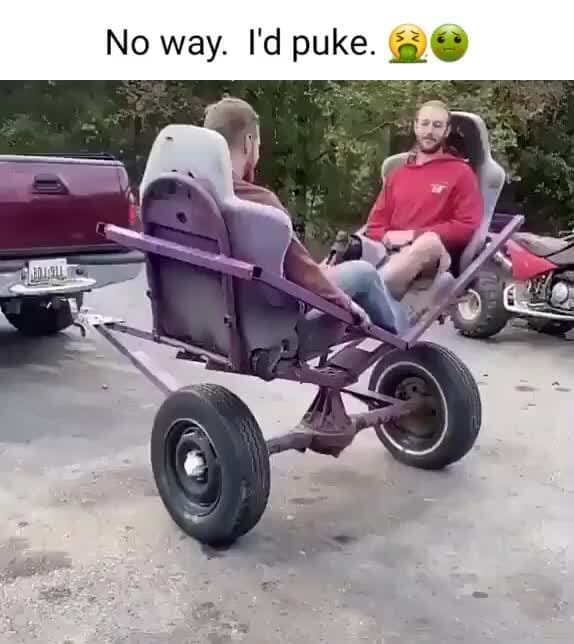 No way. I'd puke. - America’s best pics and videos