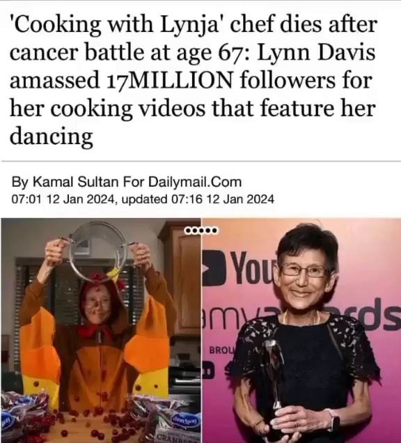 'Cooking with Lynja' chef dies after cancer battle at age 67: Lynn ...