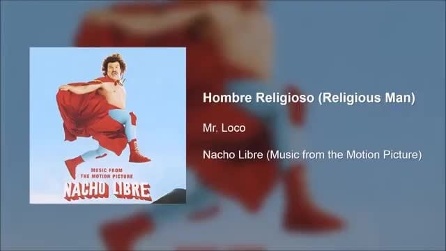 Hombre Religioso (Religious Man) Mr. Loco Nacho Libre from the Motion ...