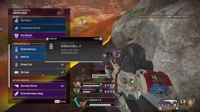 MIGUELTROYER's DEATH BOX GEAR Backpack Knockdown Shield B@ PIcKUP ...