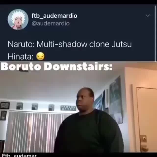 Naruto: Multi-shadow clone Jutsu Hinata: - iFunny
