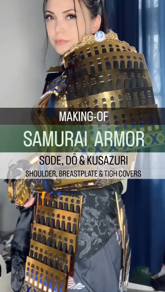 SAMURAI ARMOR: SODE, DO & KUSAZURI SHOULDER, BREASTPLATE & TIGH COVERS ...