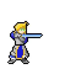 Saber - Pixel Art - iFunny