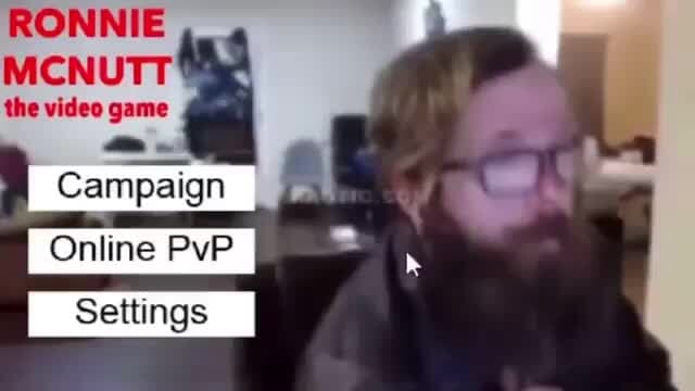 RONNIE MCNUTT the video game Campaign Online PvP Settings - iFunny