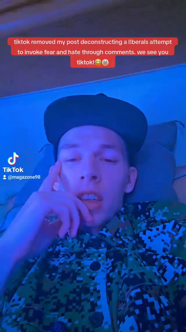 Tikiok removed my post deconstructing to invoke fear and hate through ...