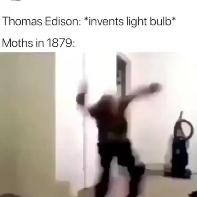 Damon 🦆 on Instagram: “MÖTH” - Thomas Edison: ‘invents light bulbº ...