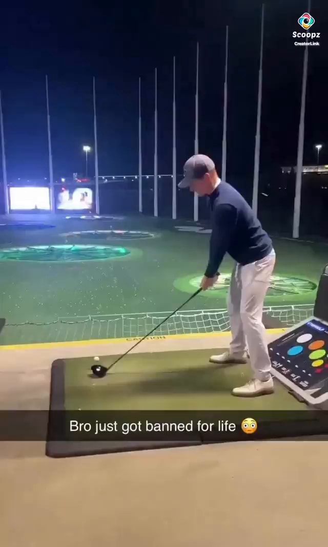 Scoops I Bro just got banned for life - iFunny