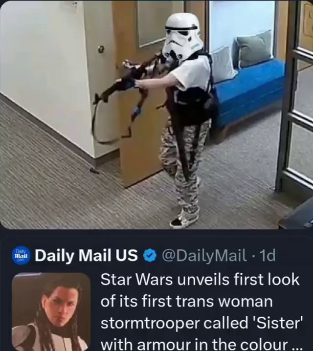 Daily Mail US @ @DailyMail - id Star Wars unveils first look of its ...