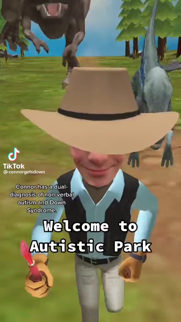 TikTok Connor has a dual diagaesis of ron-verbel autism and Down ...