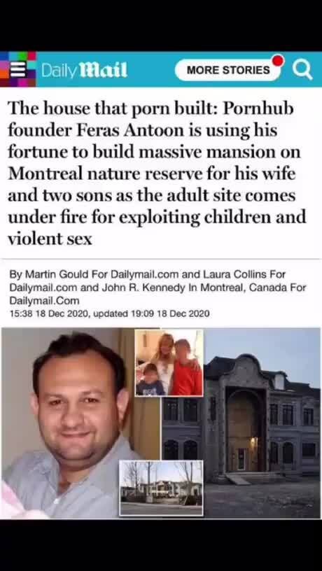 MORE STORIES The house that porn built: Pornhub founder Feras Antoon is ...